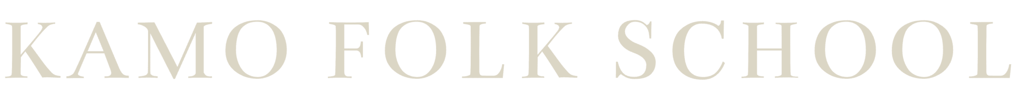 Top - KAMO FOLK SCHOOL